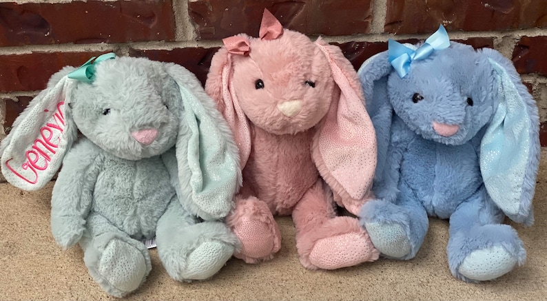 Personalized Bunny-custom Bunny-stuffed Bunny-personalized - Etsy