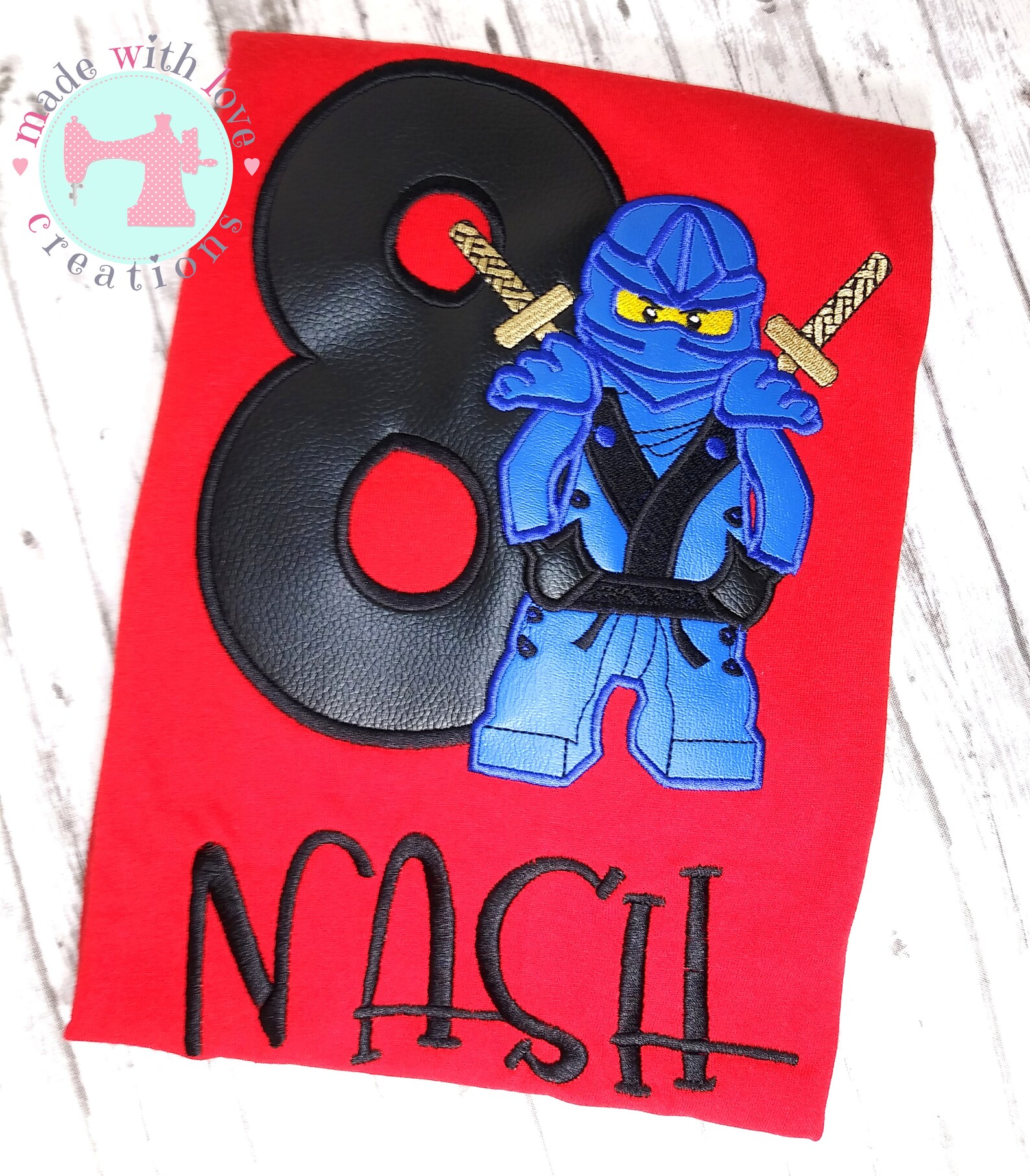 Ninja Shirt-birthday Shirt-ninja Shirt-boys Ninja Birthday - Etsy