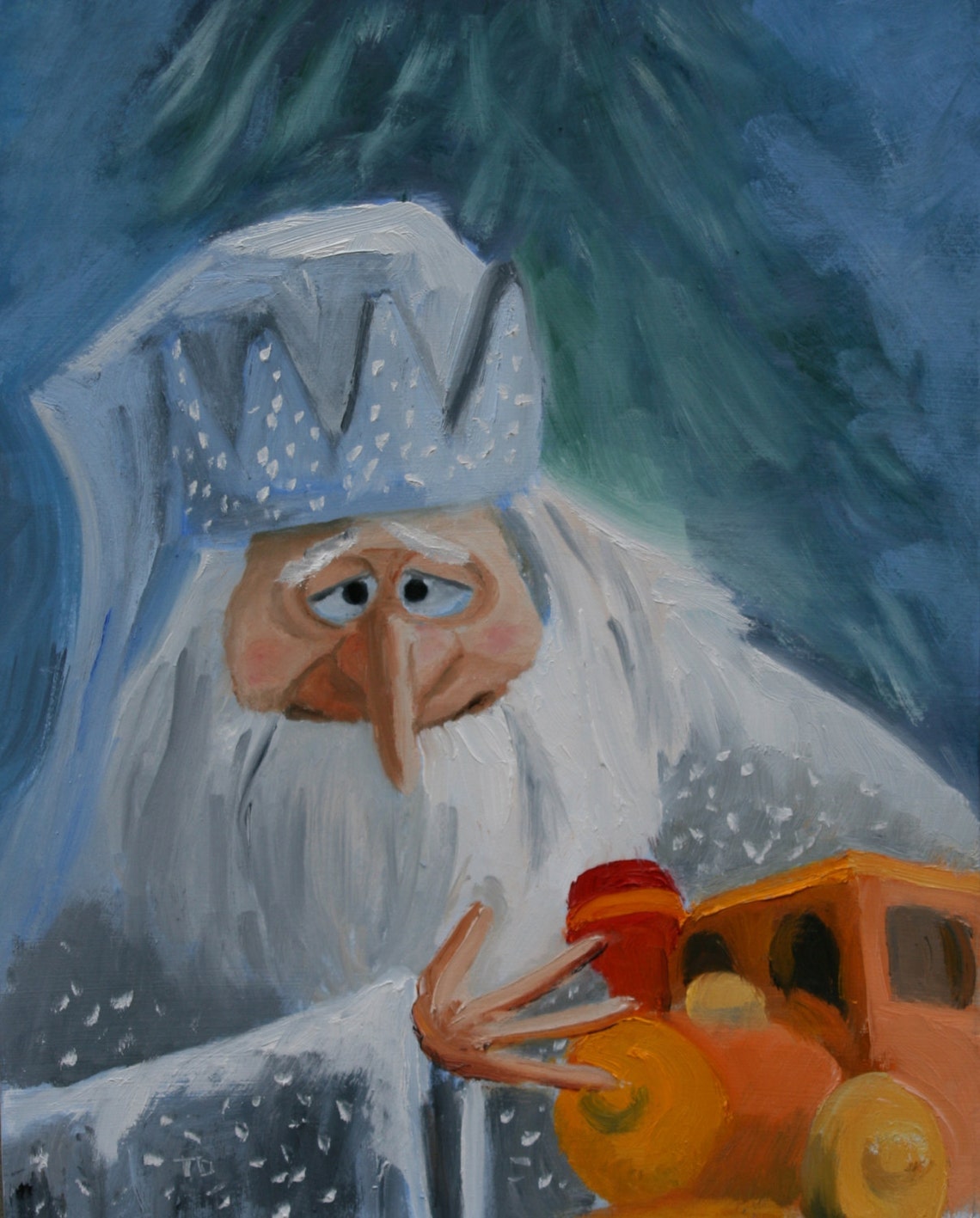 Winter Warlock Fine Art Print - Etsy