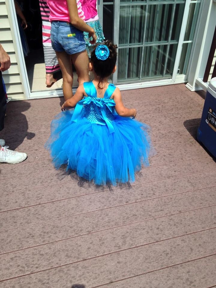 Turquoise Tulle Dress, Turquoise Tutu Dress, Turquoise Birthday Dress ...