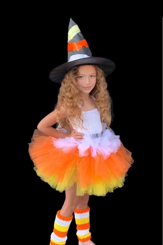 Candy Corn Witch Costumes For Girls