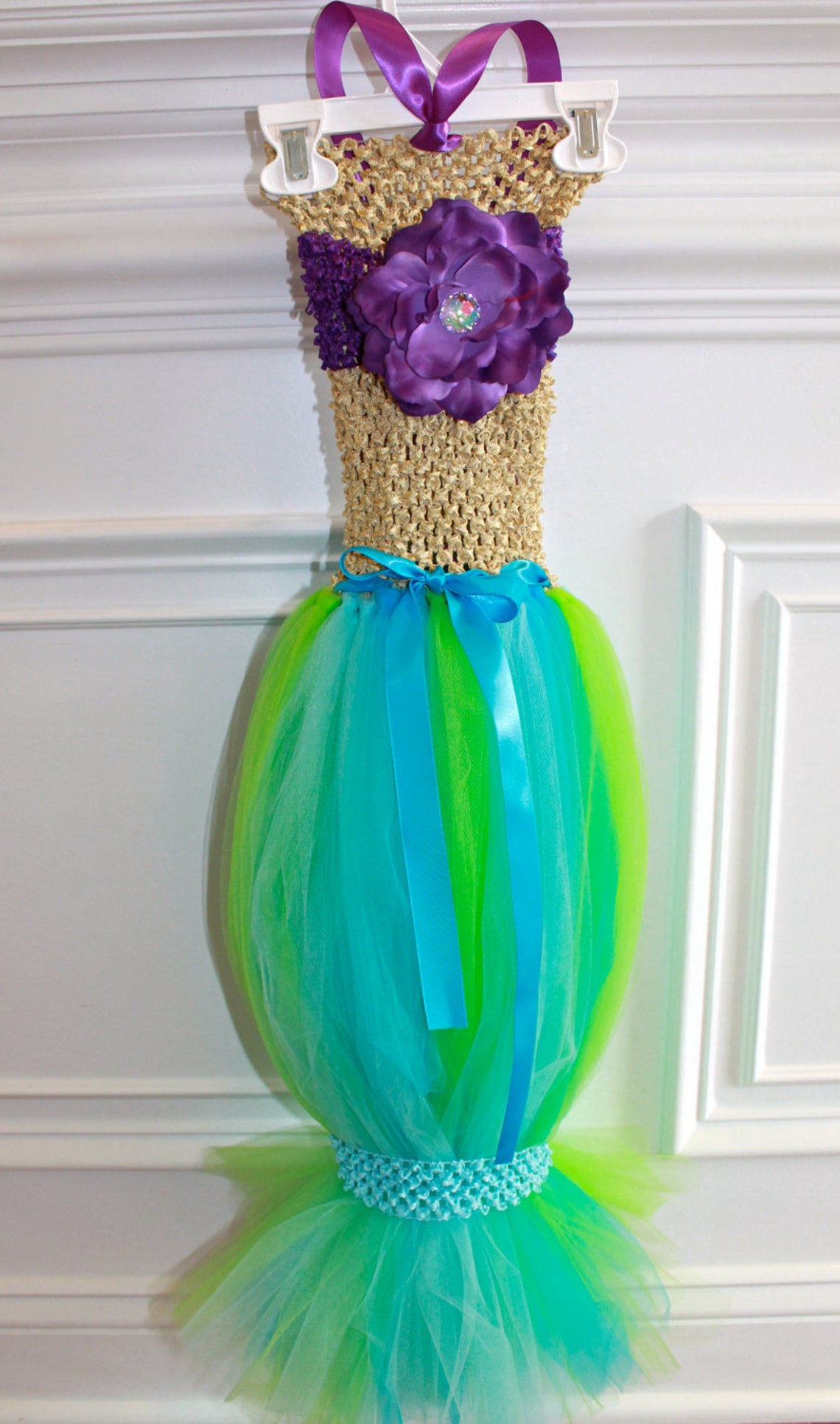 Mermaid Tutu Mermaid Tutu Dress Costume Halloween Costume | Etsy