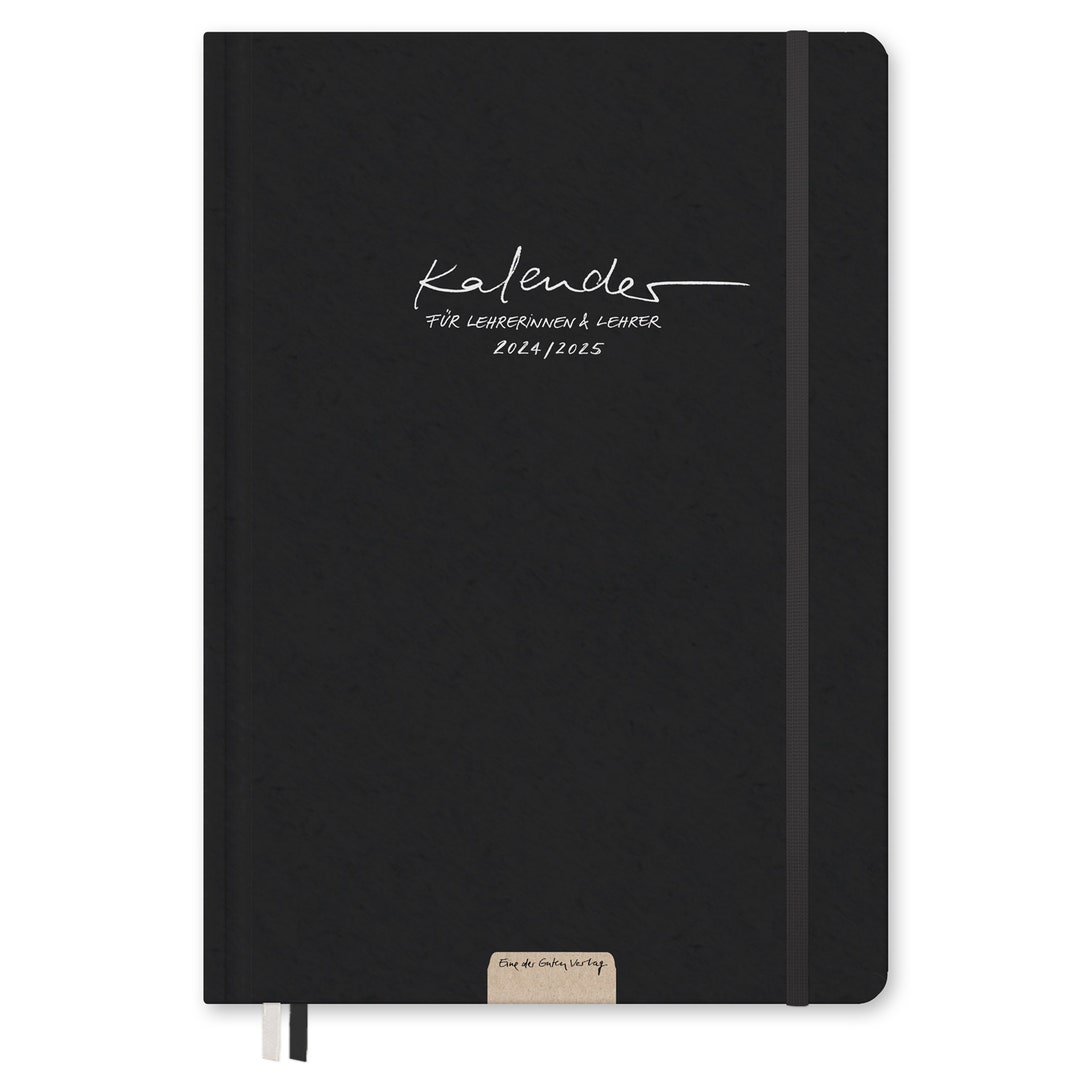 Teacher's Calendar 2024 2025 A5 Teacher Planner Hardcover Lesson ...