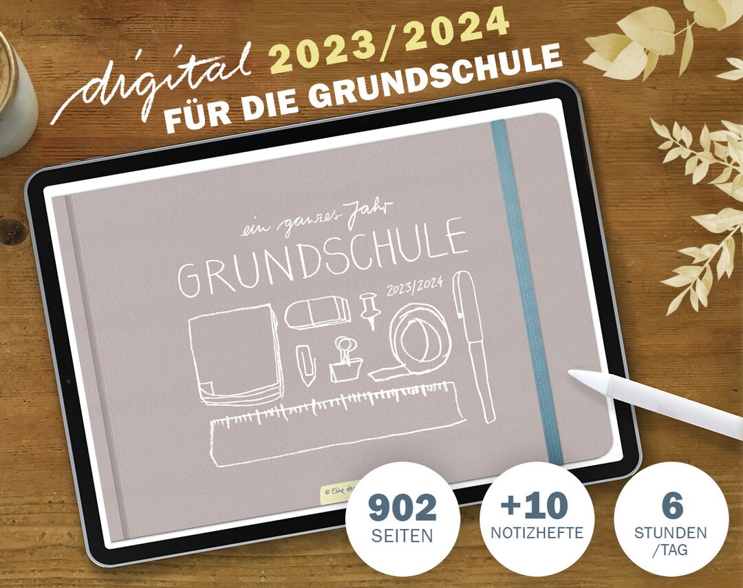 Primary School Planner Digital 2023 2024 Digital Goodnotes Teacher ...