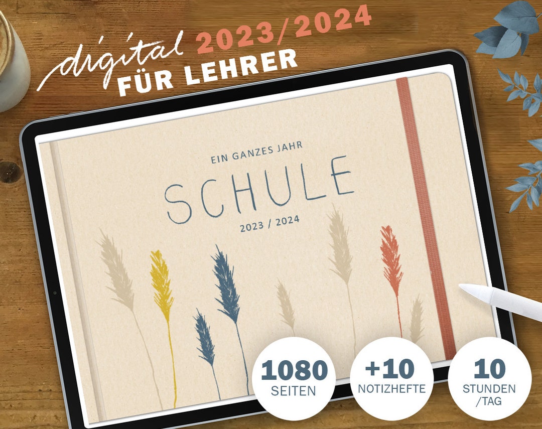 Teacher Calendar Digital 2023 2024 Digital Goodnotes Teacher Planner ...