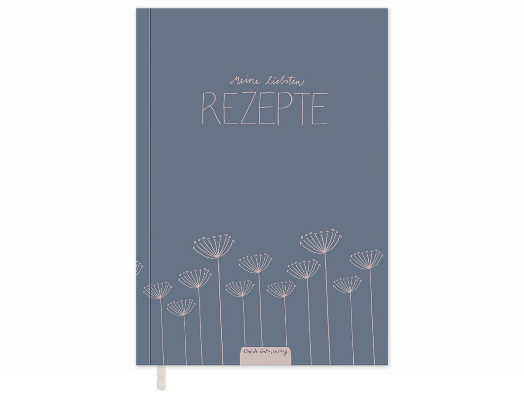 Recipe Book A5 to Write Yourself My Favorite Recipes DIY Cookbook, Gift ...