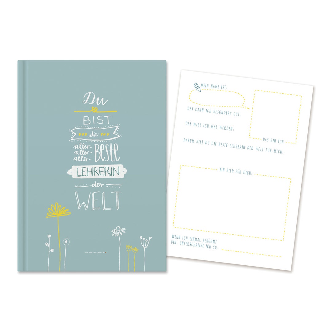 Farewell Book for the Best Teacher WITH Tear-off Pad, Farewell Gift ...