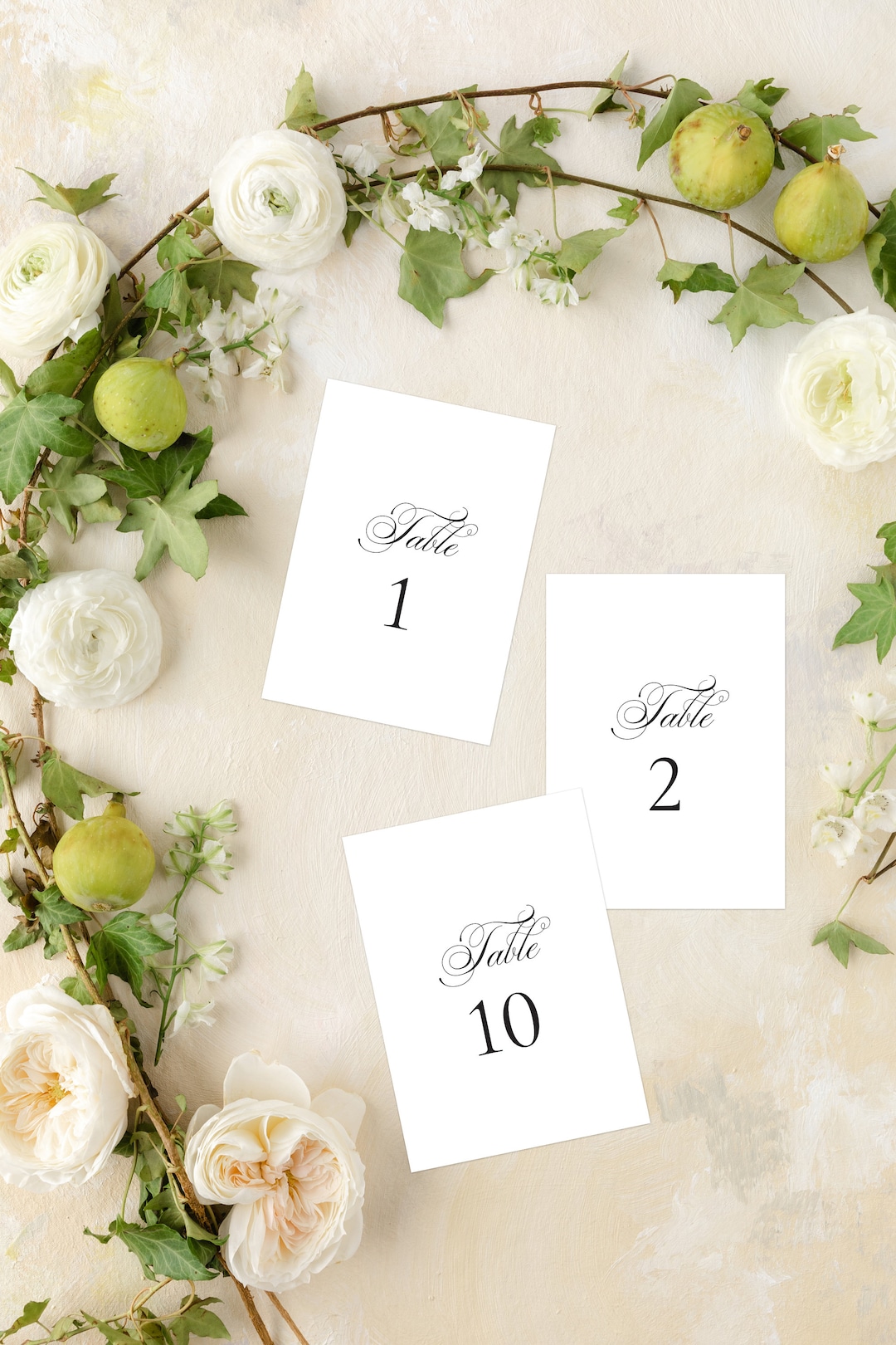 Whimsical and Romantic Wedding Table Numbers - Etsy