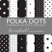 Instant Download Polka Dots Digital Collage Sheets 12x12 Inch Set of 12 ...