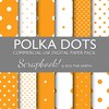 INSTANT DOWNLOAD Polka Dots Digital Collage Sheets 12x12 Inch Set of 12 ...