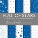 INSTANT DOWNLOAD Silver Glitter Polka Dots Digital Paper 12x12 Inch Set ...