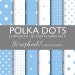 INSTANT DOWNLOAD Polka Dots Digital Collage Sheets 12x12 Inch Set of 12 ...