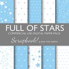 INSTANT DOWNLOAD Full of Stars Wallpaper Digital Collage Sheets 12x12 ...