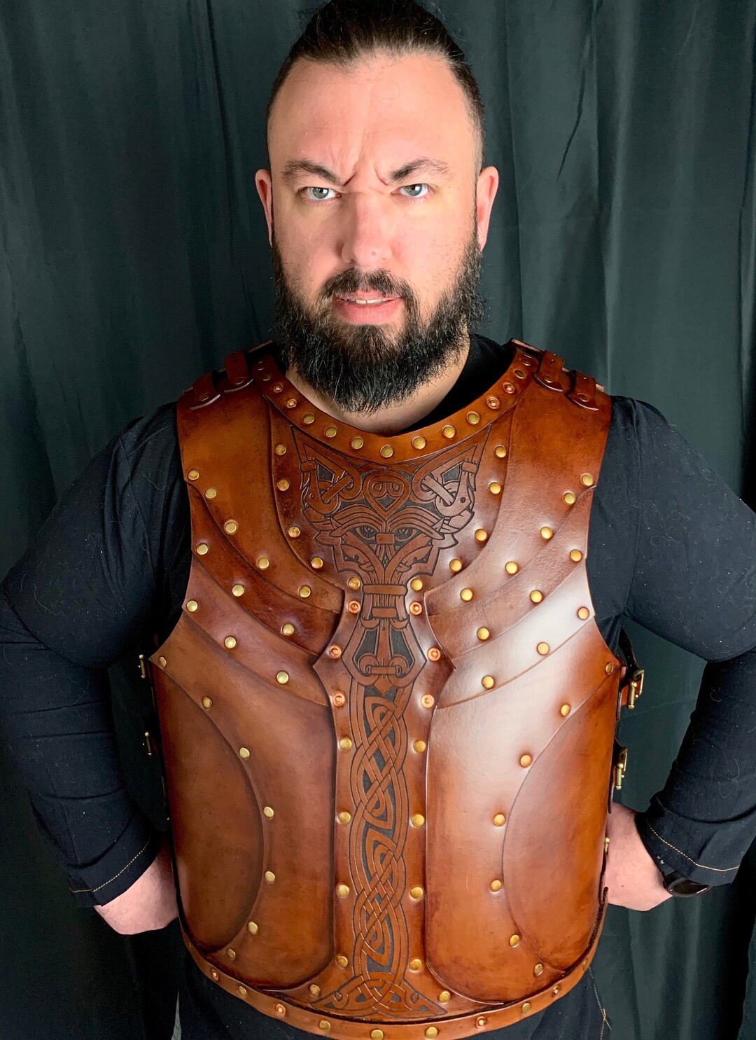 Vendel Leather Armor - Etsy