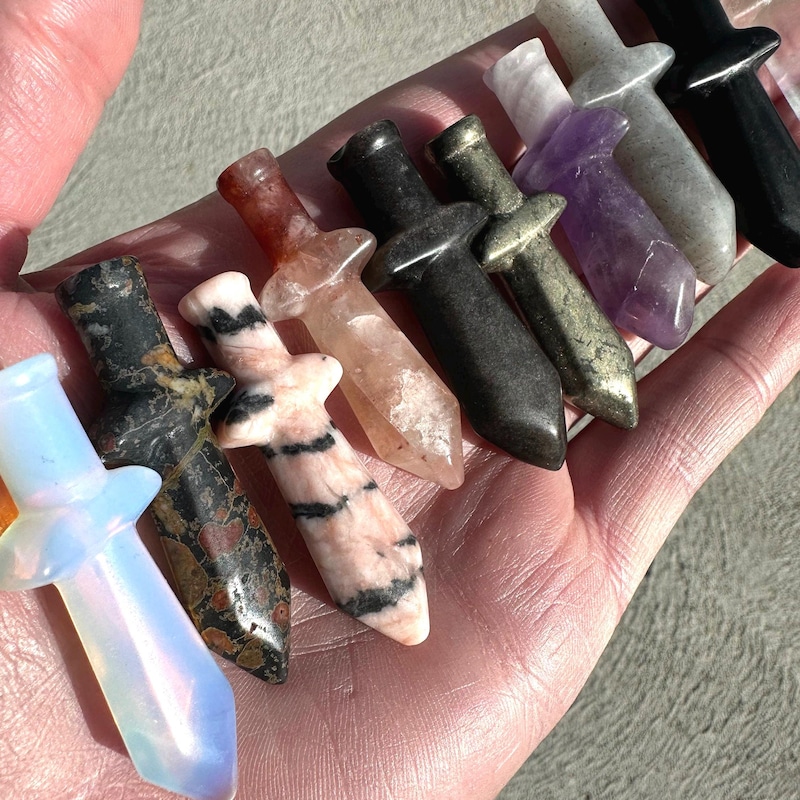 Crystal Dagger - Etsy