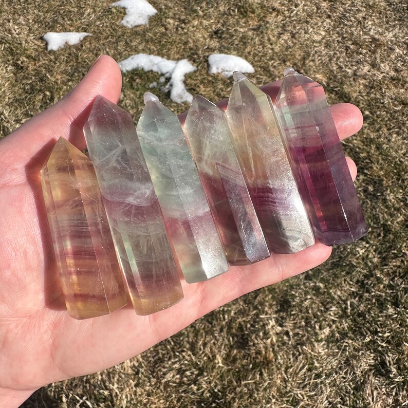 Candy Fluorite Towers - Etsy