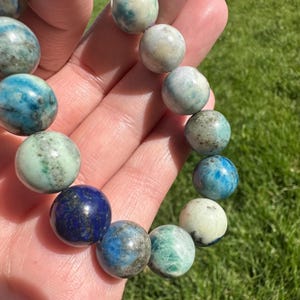 Hackmanite Bracelets 13mm Beads - Etsy