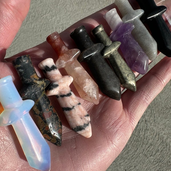 Crystal Dagger - Etsy