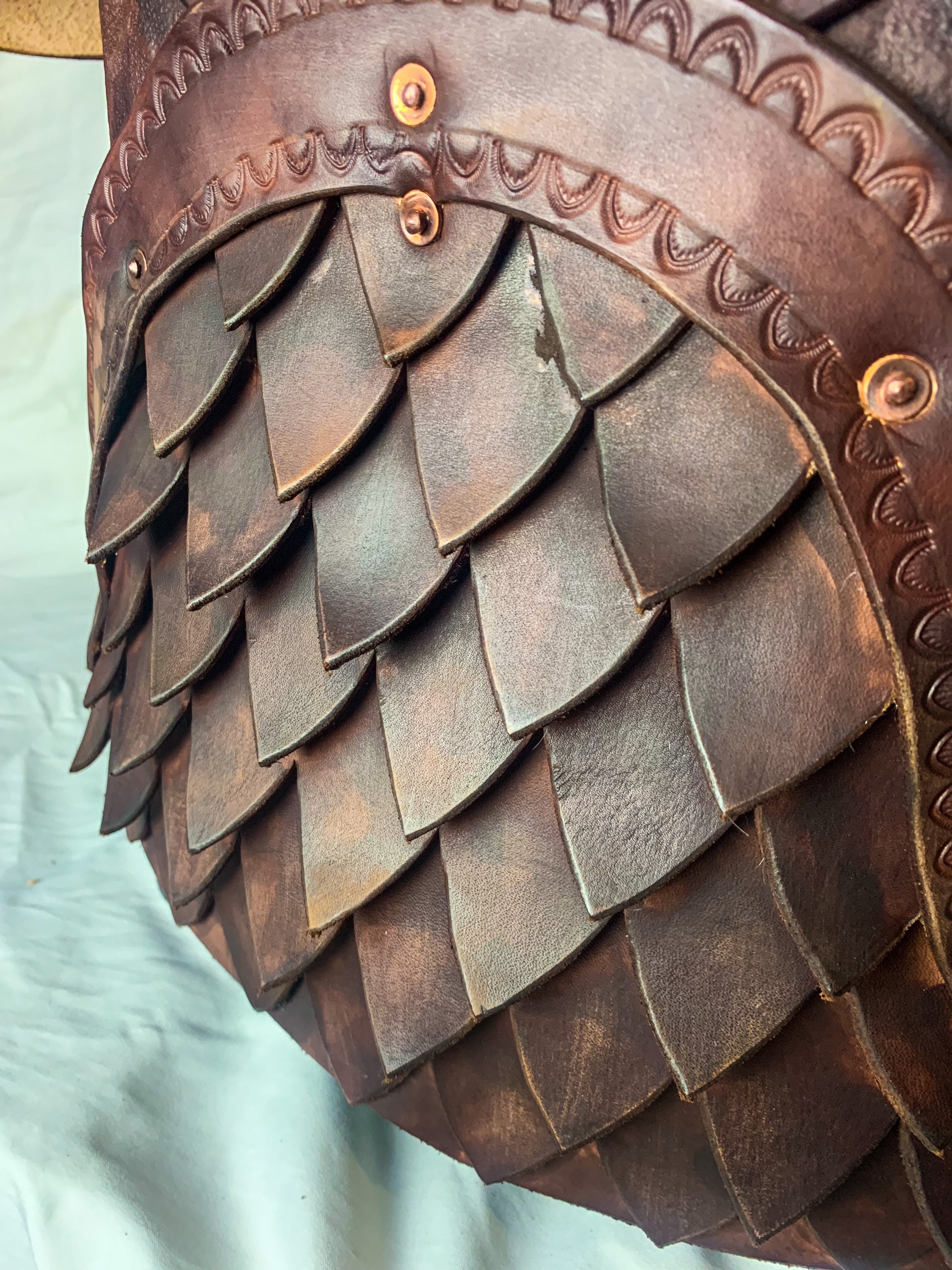 Making Leather Scale Armor