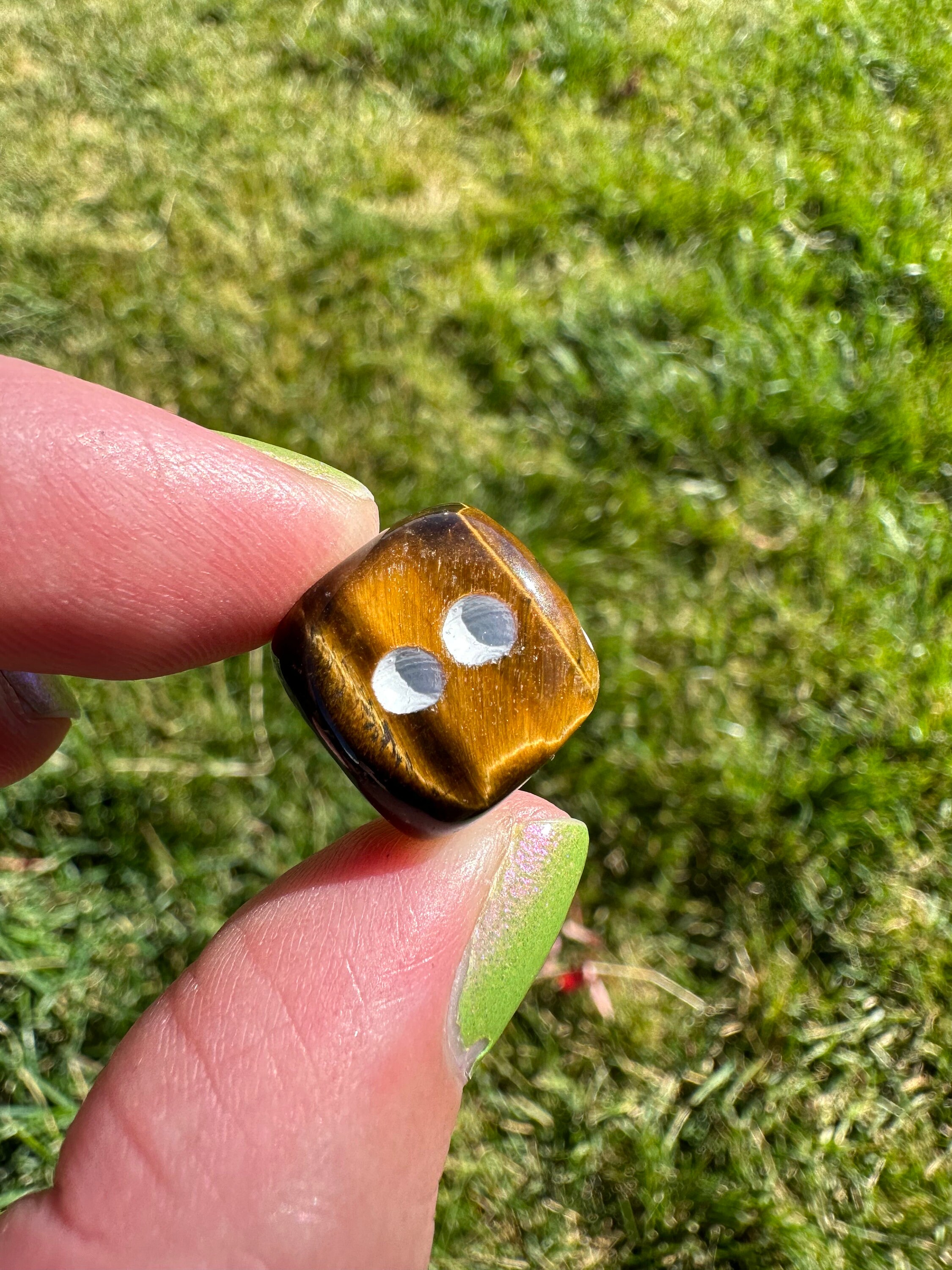 Natural Crystal Dice D6 Six Sided - Etsy