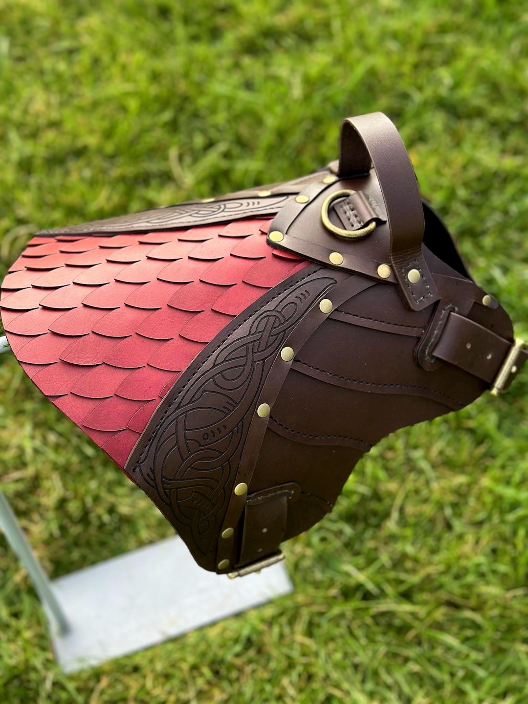 Ulf Leather Dog Harness Armor - Etsy