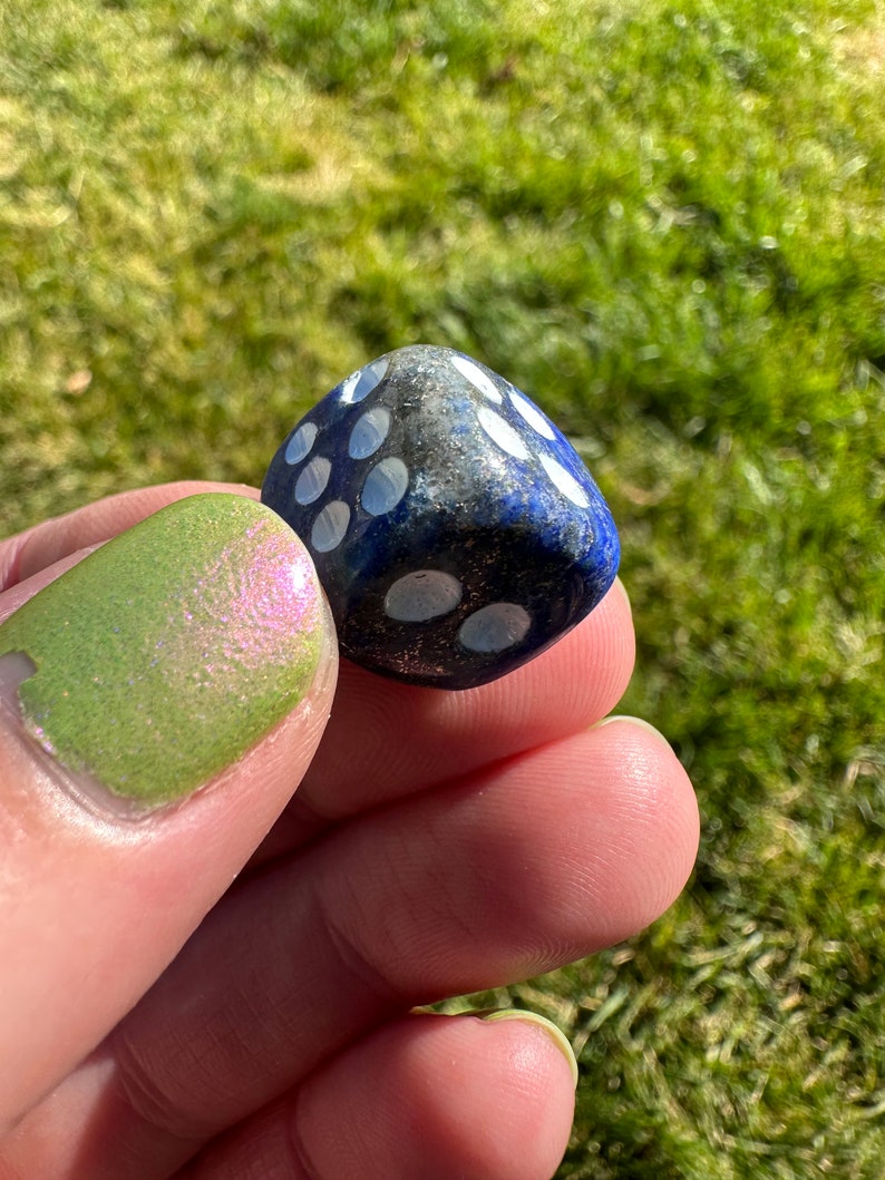 Natural Crystal Dice D6 Six Sided - Etsy