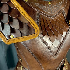 Dragon Queen Women's Leather Armor SHIPS IMMEDIATLY! - Etsy