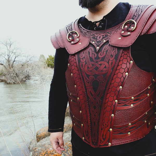 Leather Armor Men - Etsy