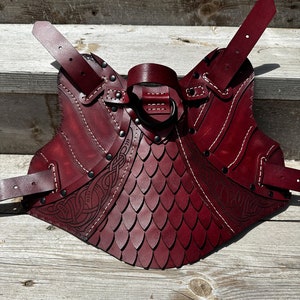 Ulf Leather Dog Harness Armor - Etsy