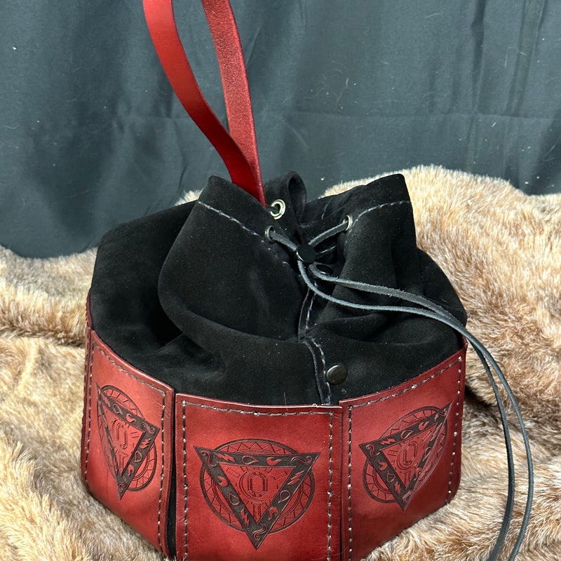 Leather Dice Bag - Etsy