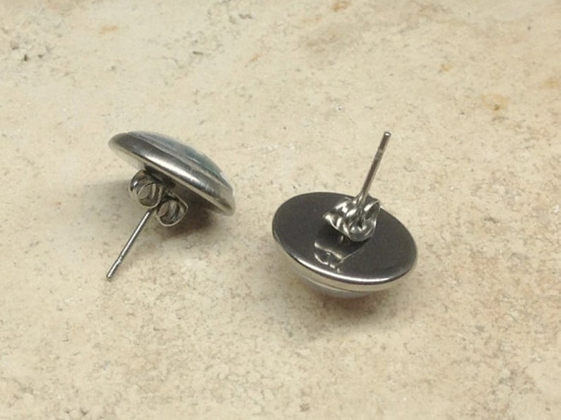 Power Button Stud Earrings On/off Earrings Start Button - Etsy