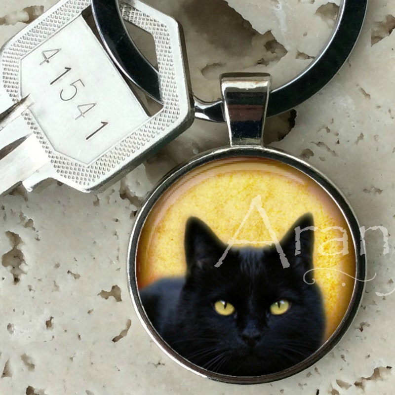 Cat Key Chain - Etsy