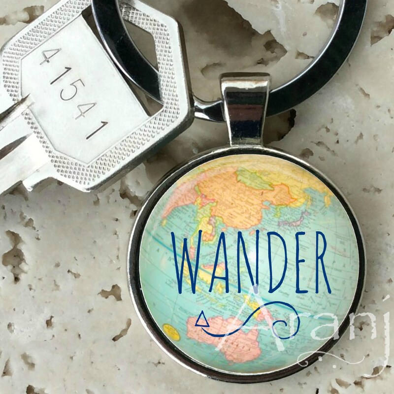 Travel Keychain - Etsy