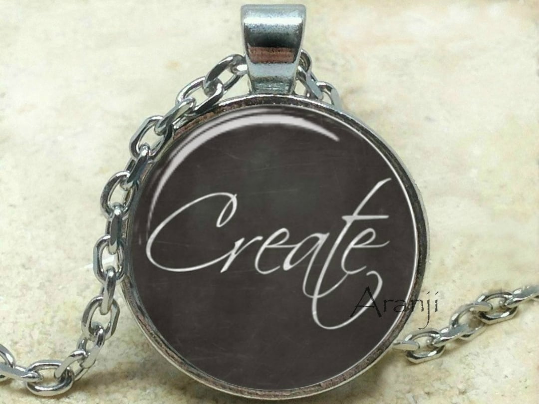 Create Pendant, Create Necklace, Create Jewelry, Inspirational Pendant ...