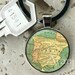 Map of Spain Keychain, Key Chain, Key Ring, Key Fob, Spain Key Chain ...