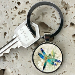 Dragonfly Keychain, Key Chain, Key Ring, Key Fob, Dragonfly Key Chain ...