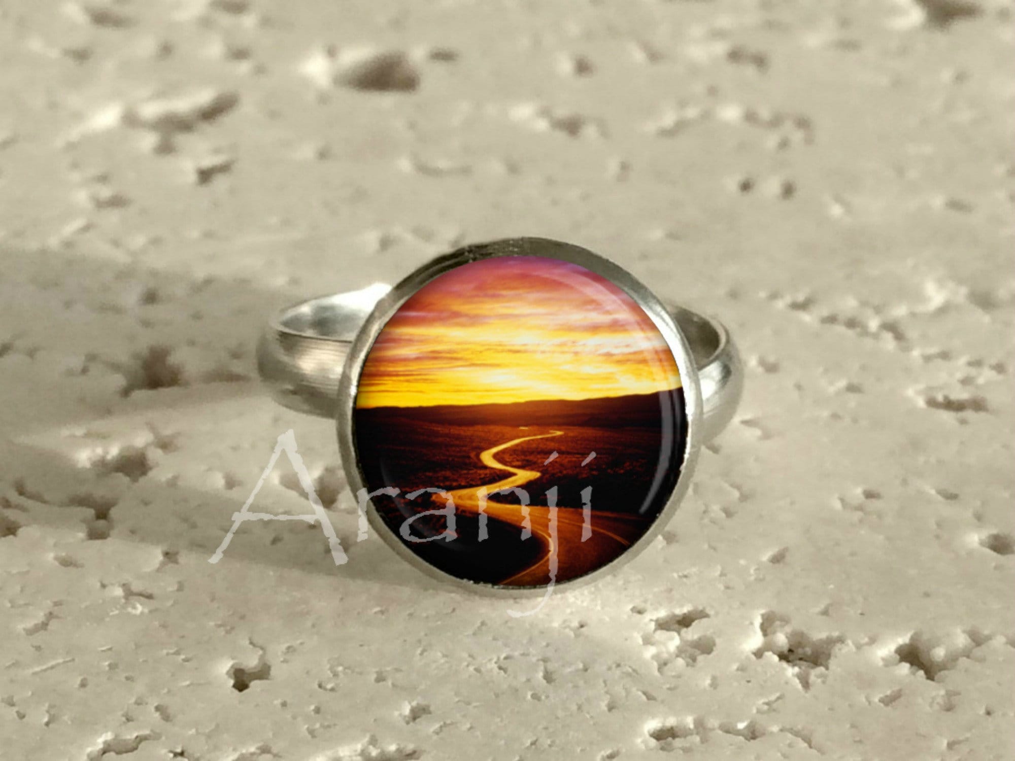 Sunset ring sunset sunset jewelry sunrise ring sunrise | Etsy