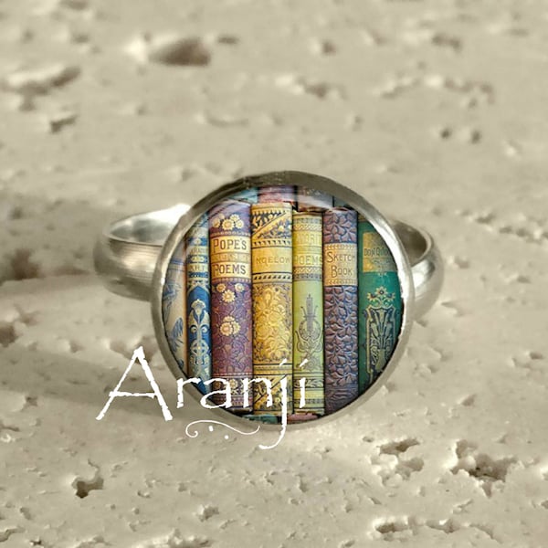 Book Ring - Etsy