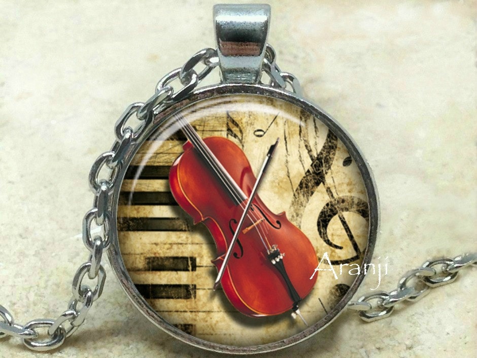 Cello Art Pendant, Cello Necklace, Cello Pendant, Cello Jewelry, Music ...