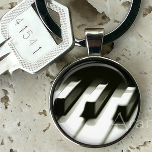 Piano Keychain, Key Chain, Key Ring, Key Fob, Music Keychain, Keychain ...
