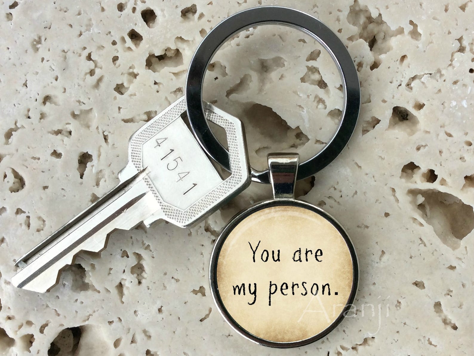 You Are My Person Keychain, Key Chain, Key Ring, Key Fob, You Are My ...