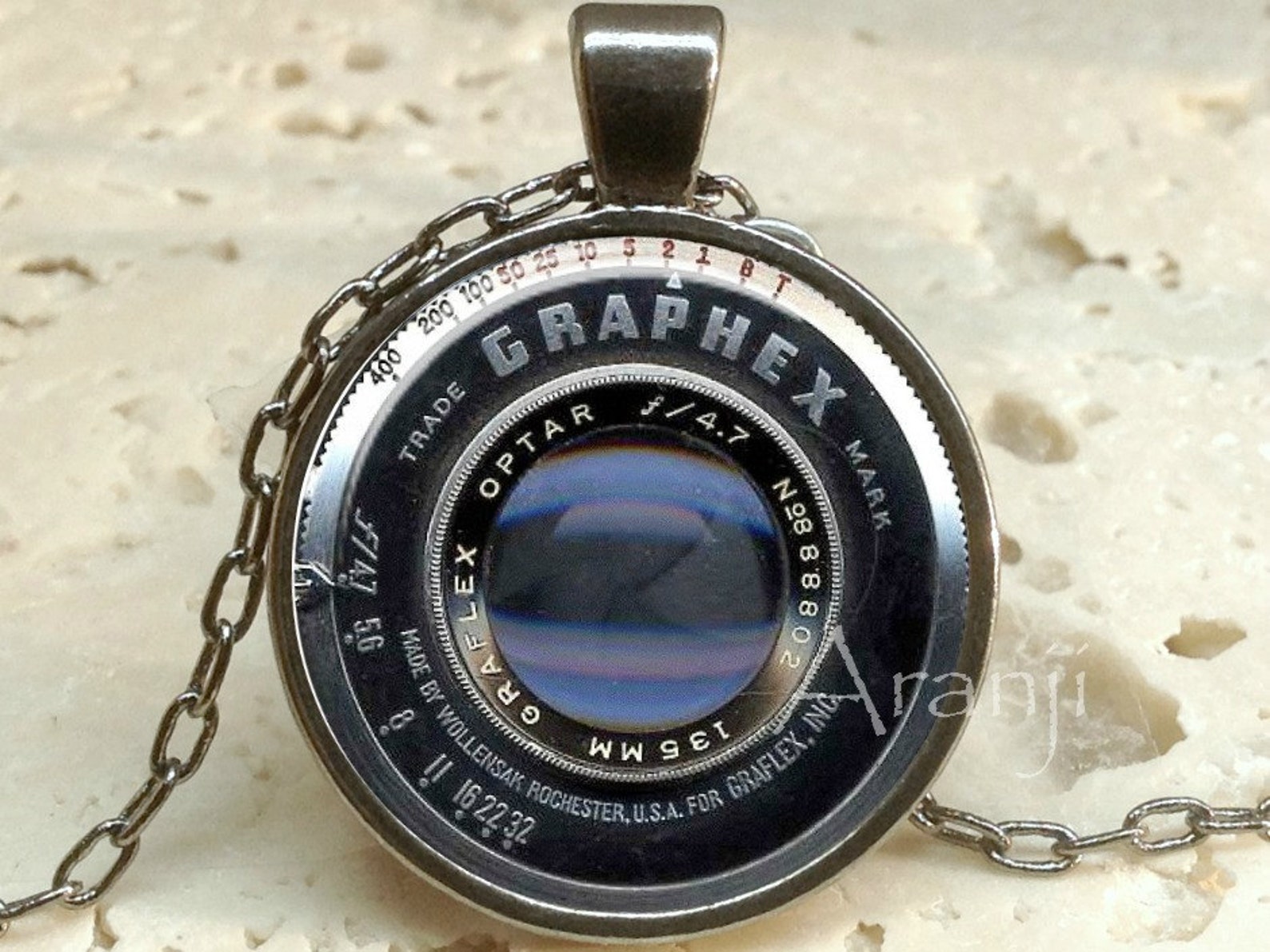 Vintage camera art pendant camera necklace camera jewelry | Etsy