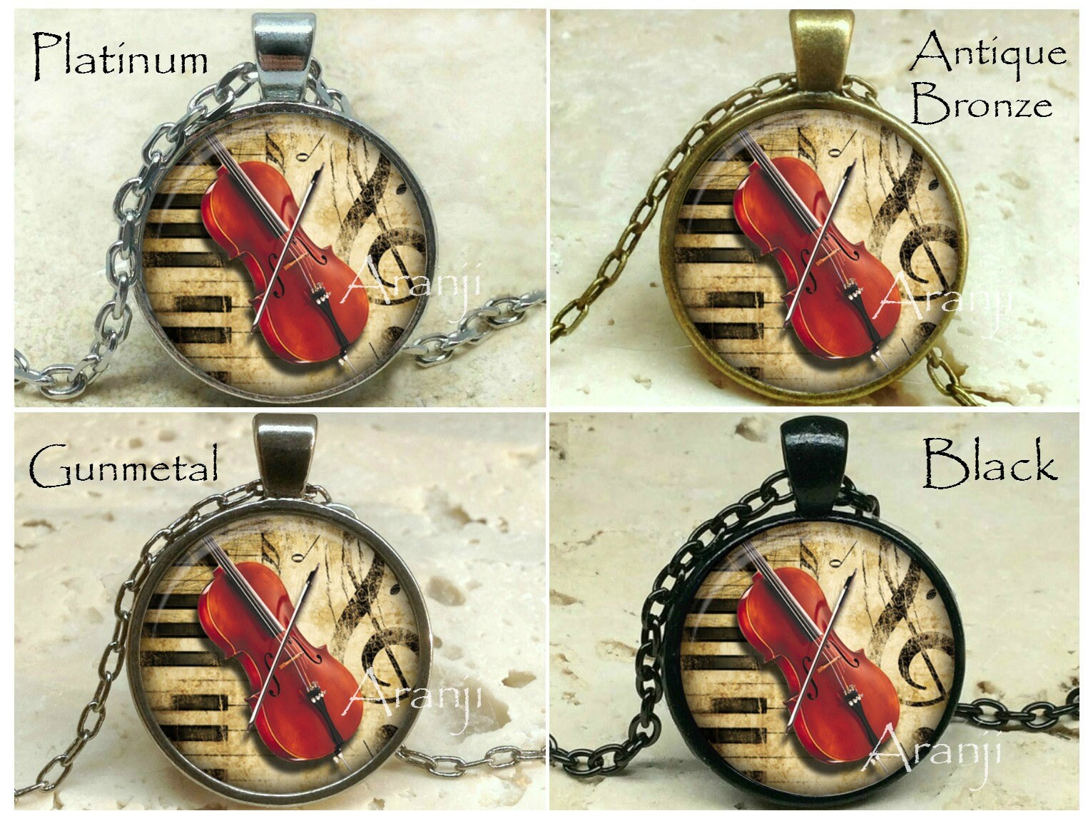 Cello Art Pendant, Cello Necklace, Cello Pendant, Cello Jewelry, Music ...
