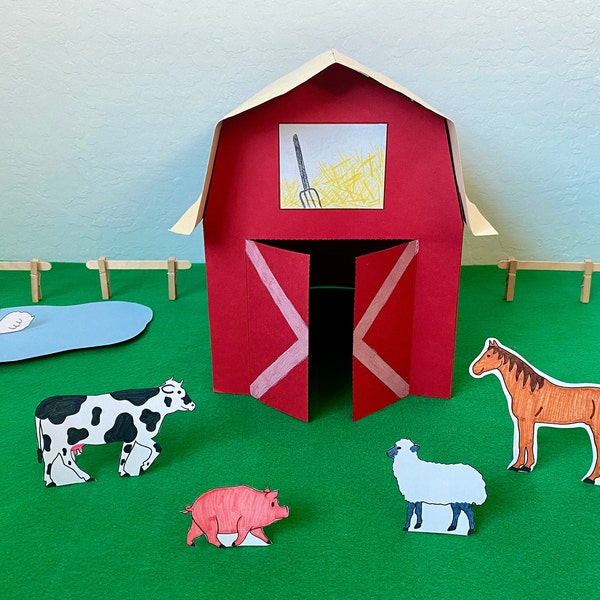 Barn Animals - Etsy