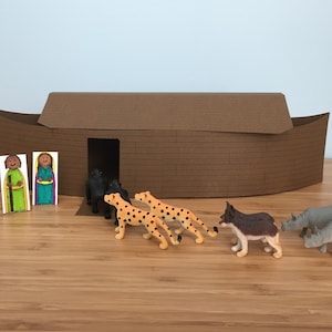 Noah's Ark Printable Papercraft - Etsy