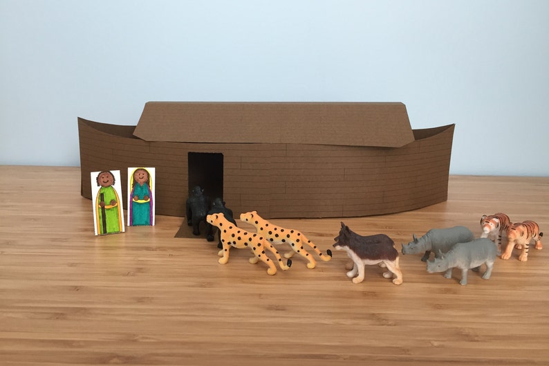 Noah's Ark Printable Papercraft - Etsy