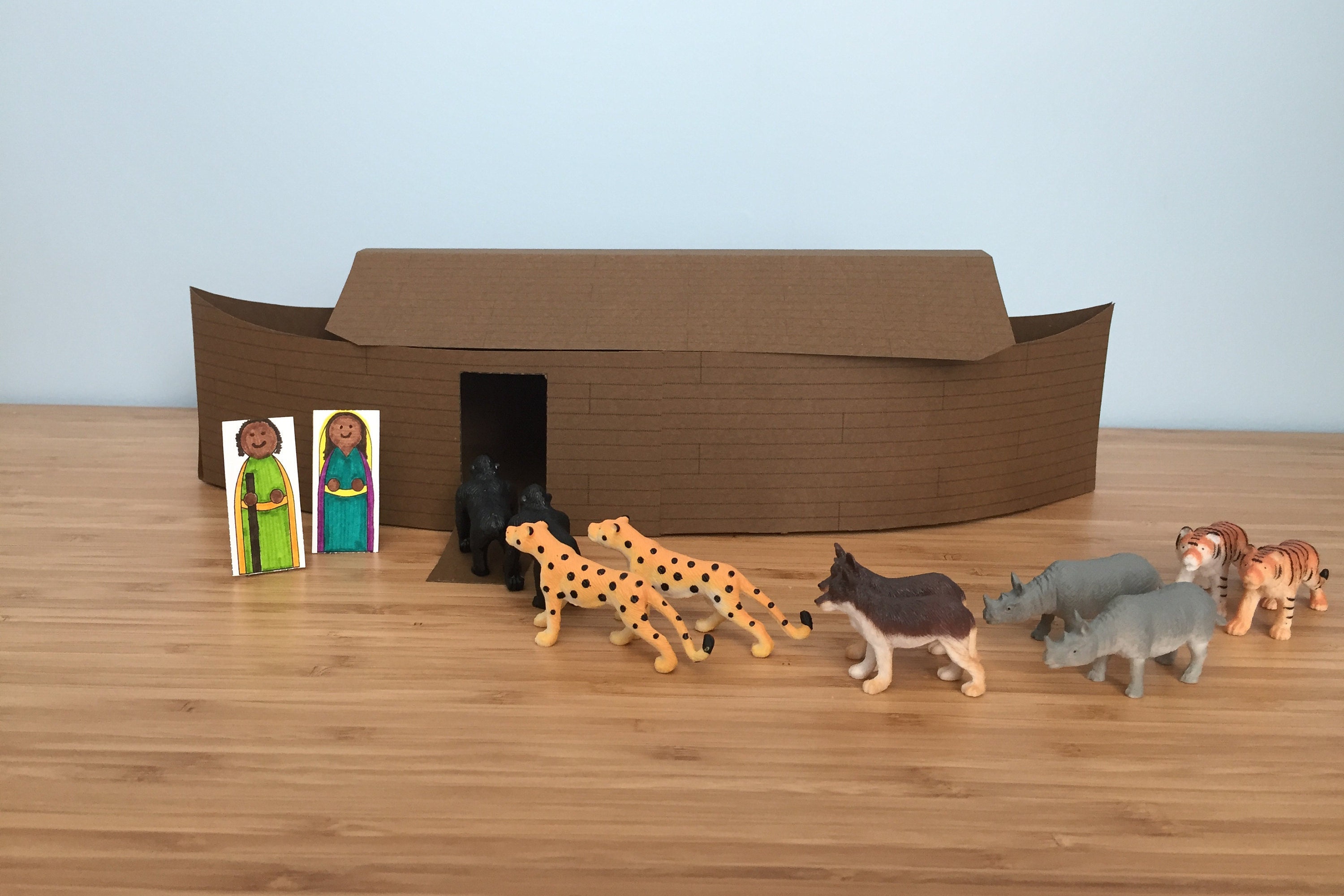 Noah's Ark Printable Papercraft - Etsy Australia