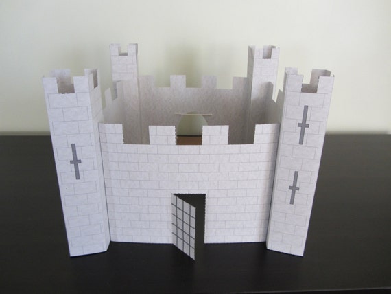 3d Paper Castle Paper Castle Creative 3D Three Dimensional Puzzle