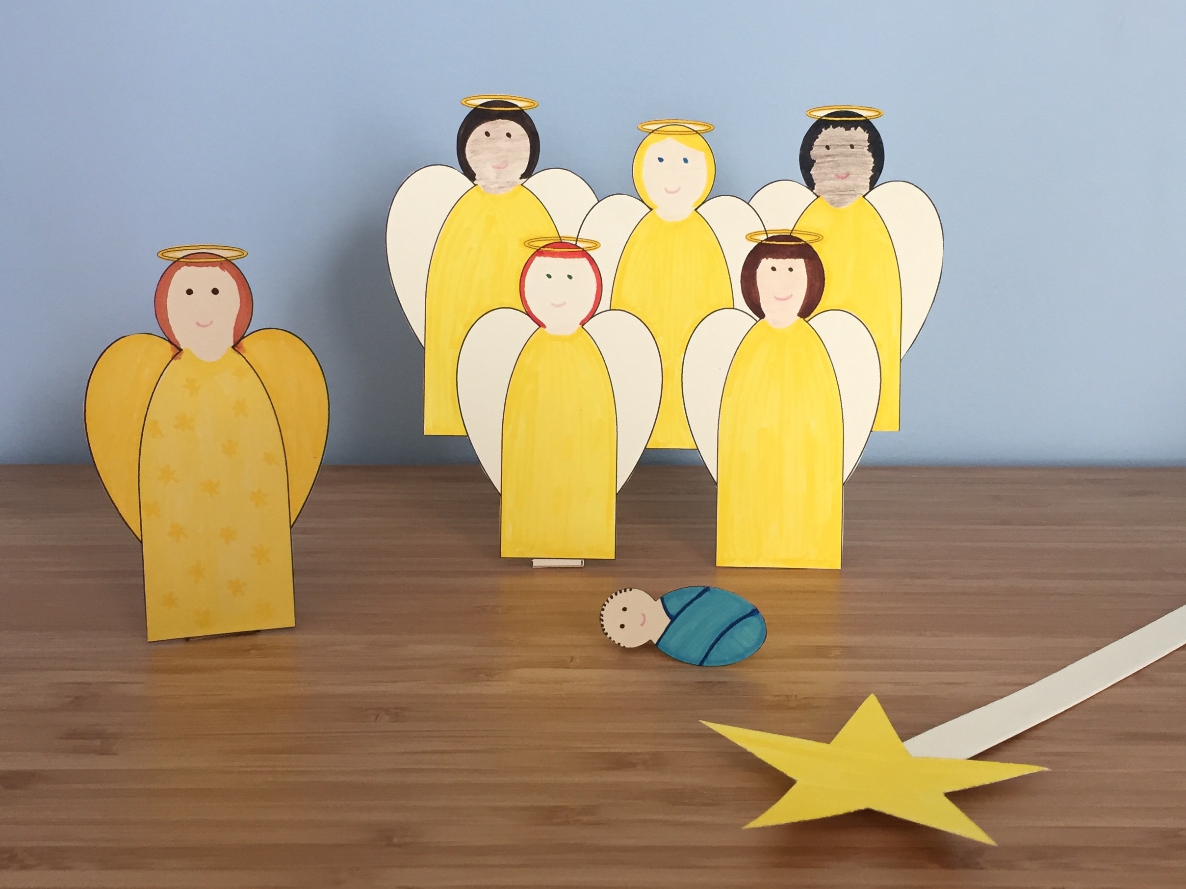 Nativity Printable Papercraft | Etsy