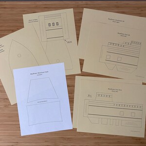 Mayflower Printable Papercraft - Etsy